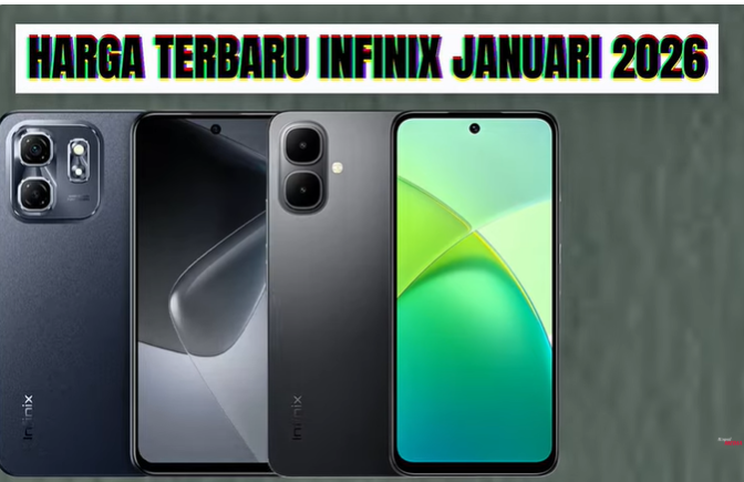 Harga Infinix Terbaru Januari 2026 | Daftar HP Infinix Terbaru 2026
