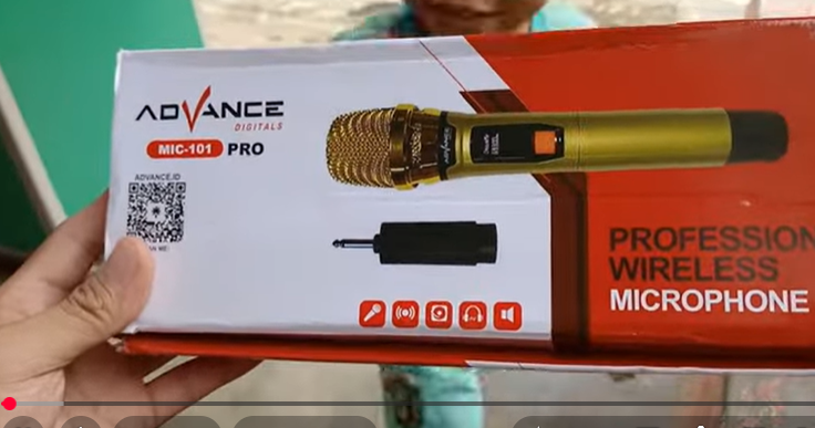 Review Microphone Wireless Advance MIC-101 PRO Suara Jernih Harga Murah