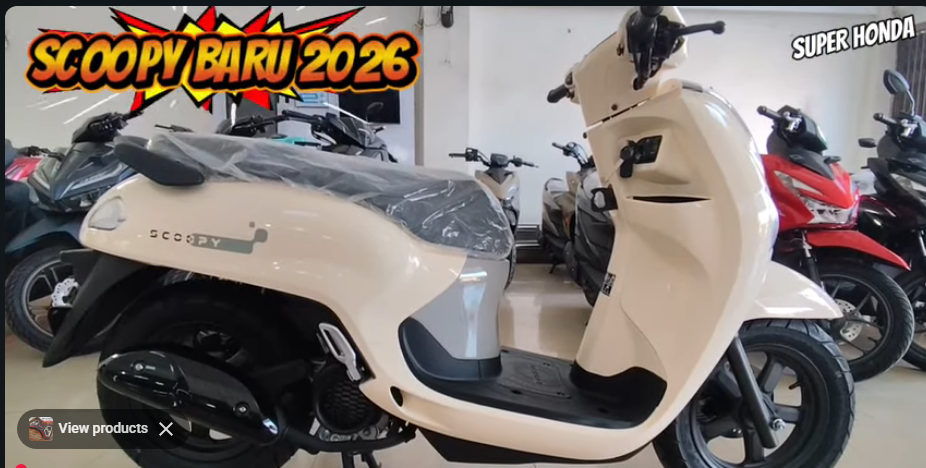 Honda Scoopy 2026 Tampilan Baru dan Detail Spesifikasi Lengkap